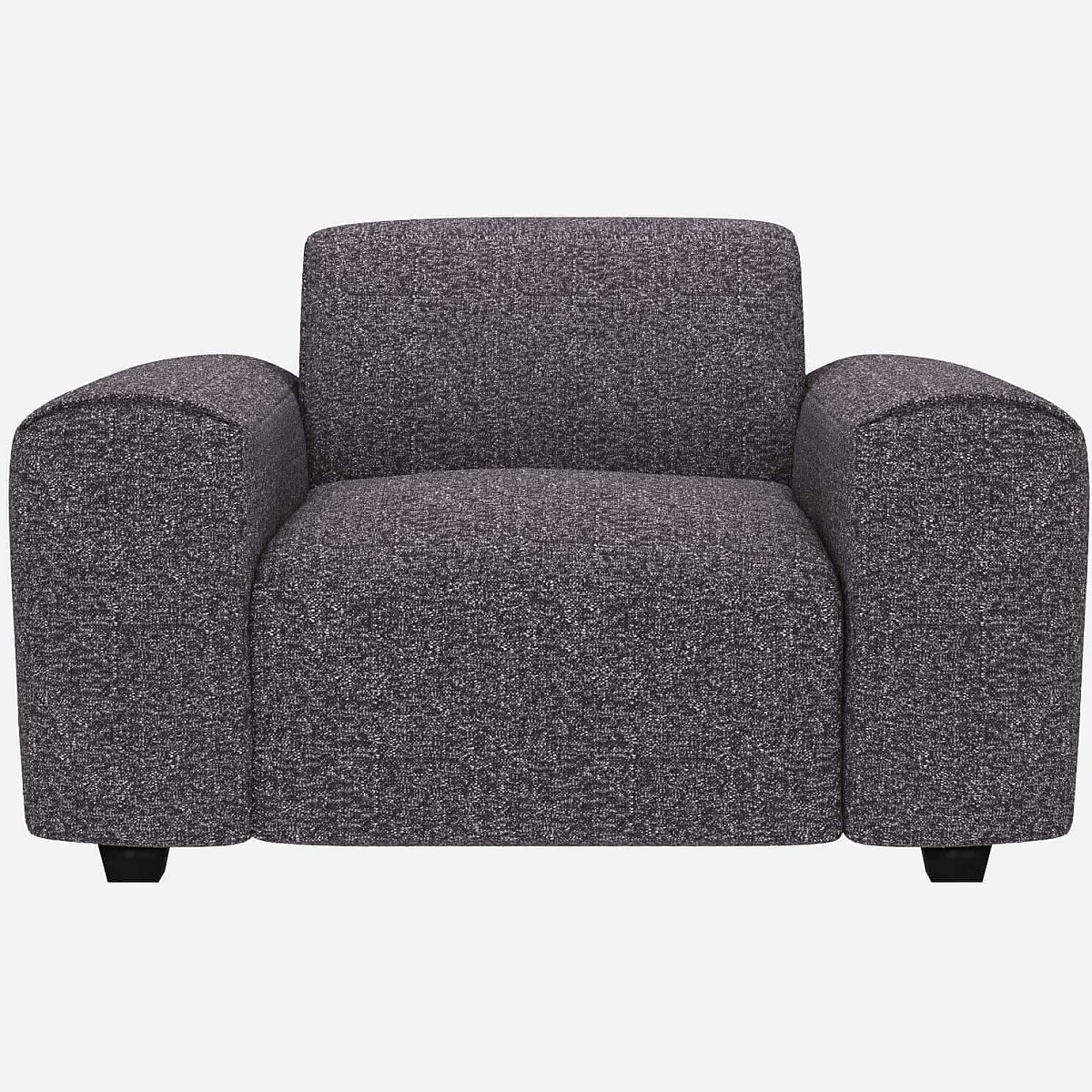 Posada - Fauteuil en tissu Lucca - Bleu - Habitat