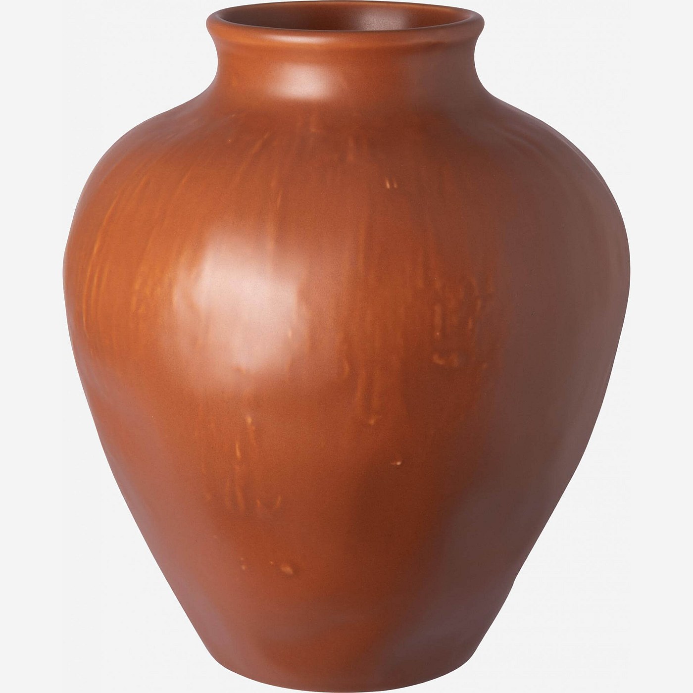 Aurely - Vase en Grès - 23 x 27 cm - Marron