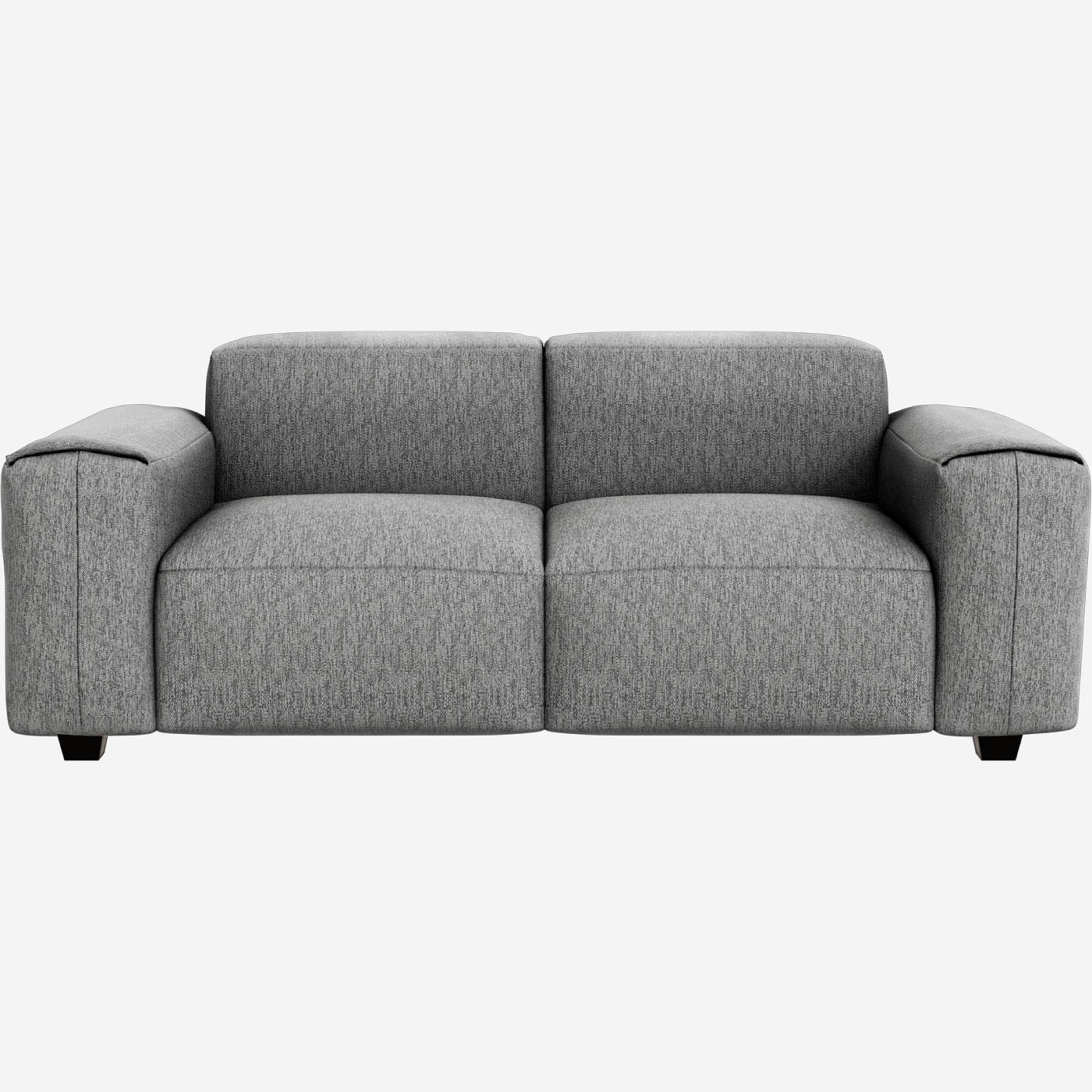 Posada - Sofá 2 plazas en Tela Copparo - Gris pizarra